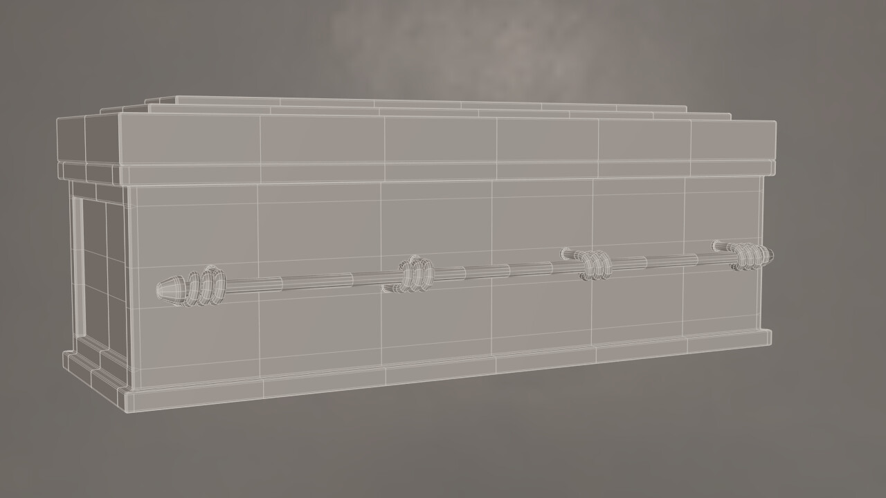 ArtStation - Coffin | Game Assets