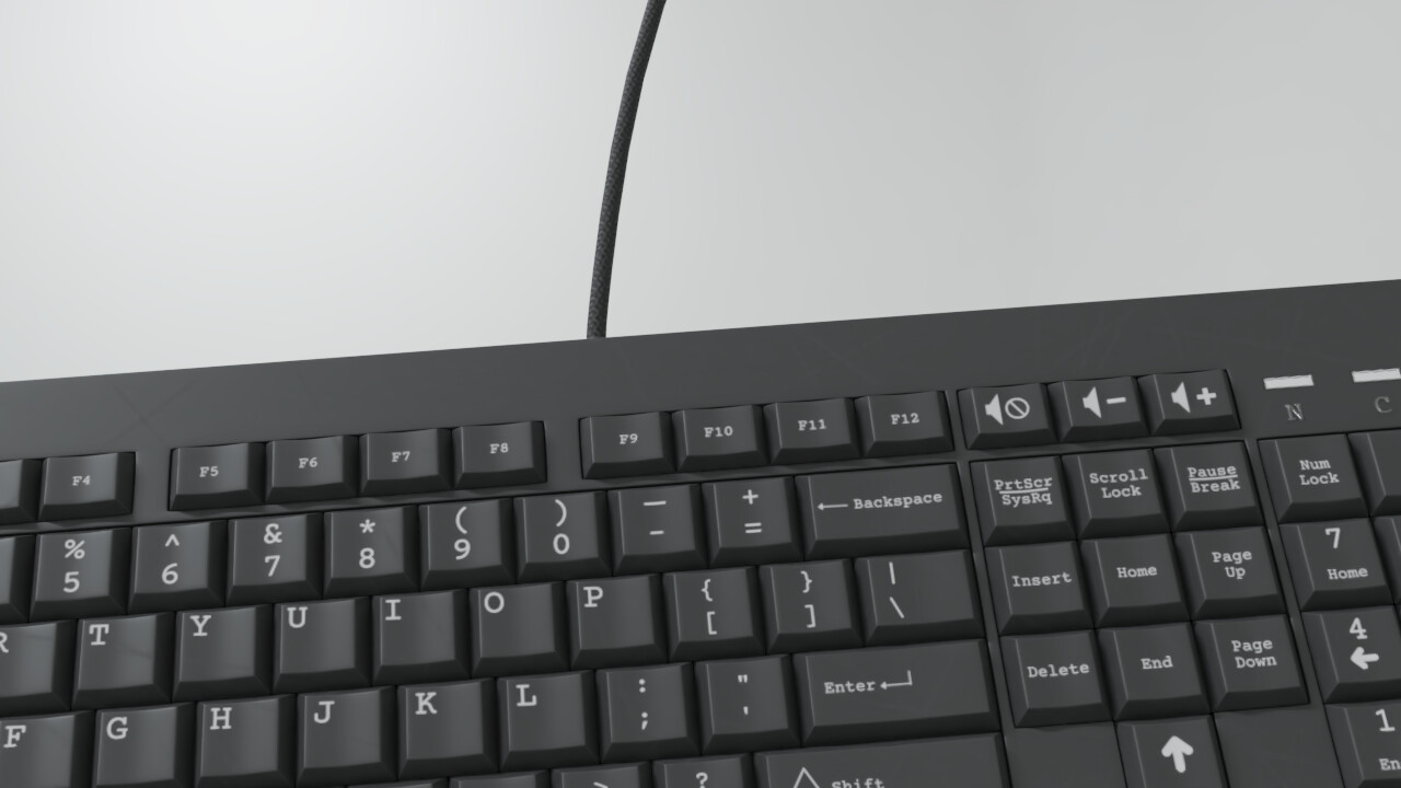 ArtStation - Keyboard | Game Assets