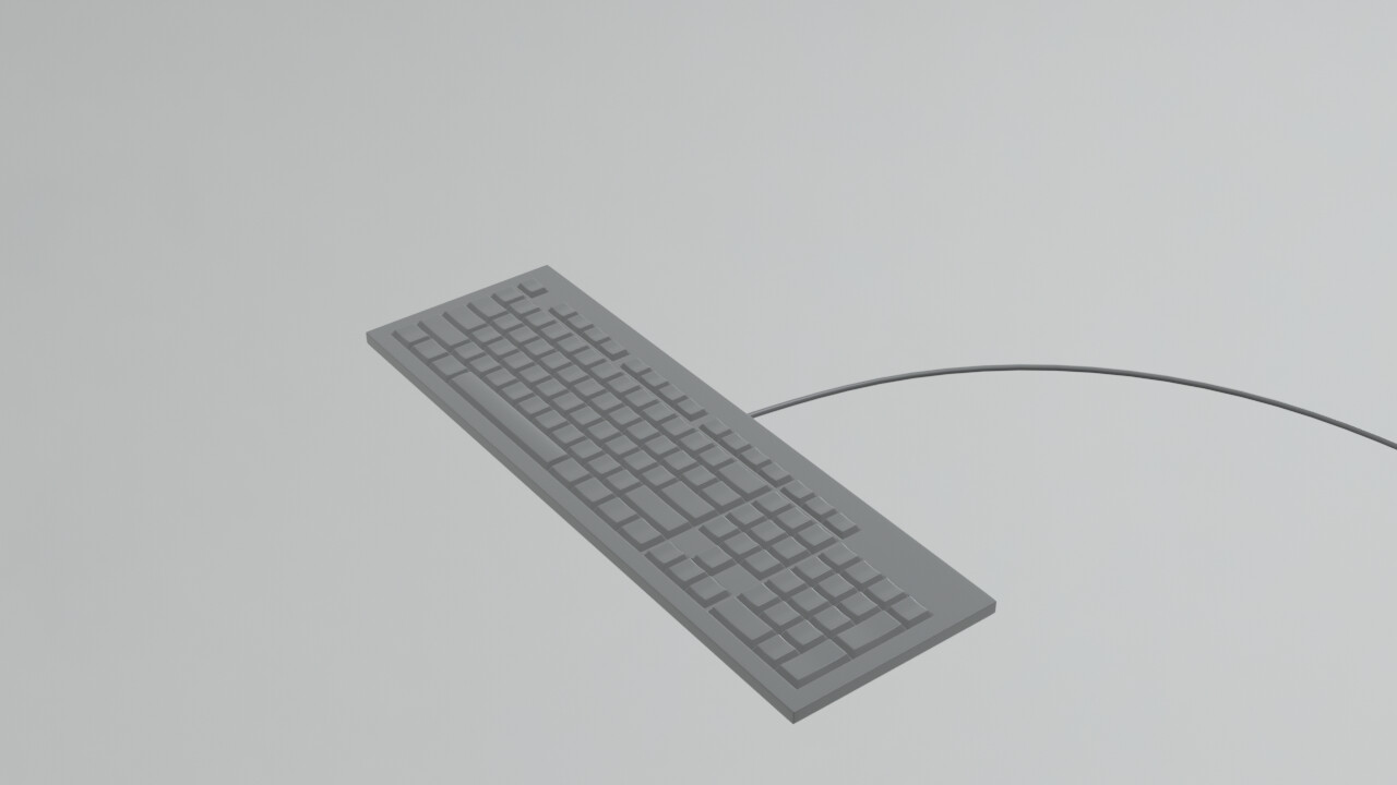 ArtStation - Keyboard | Game Assets