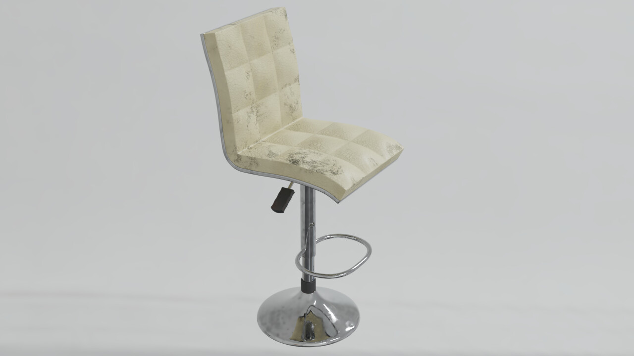 ArtStation - Bar Stool | Game Assets