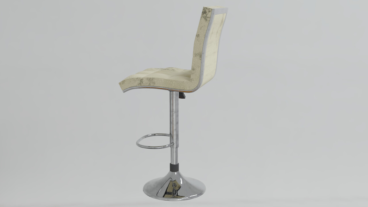 ArtStation - Bar Stool | Game Assets