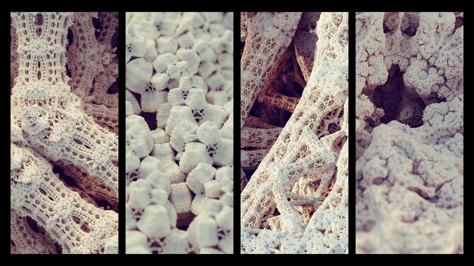 ArtStation - 4K Fractal renders; the structures | Artworks