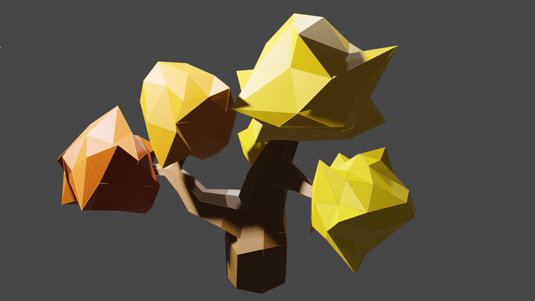 ArtStation - Low poly tree collection - 20 pieces | Game Assets