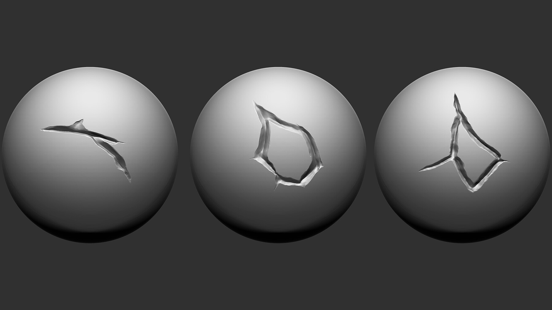 ArtStation - Stylize Crack Brushes Vol. 1 | Brushes