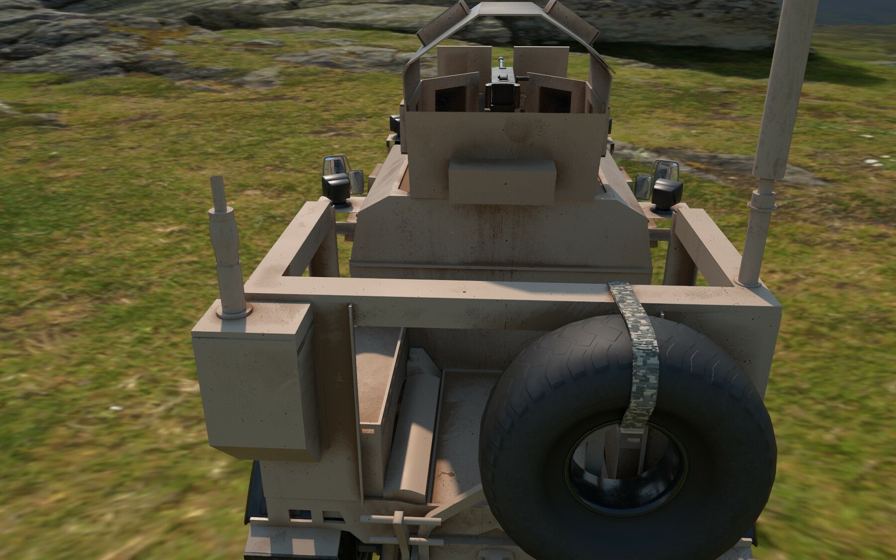 ArtStation - American Military Vehicle Game Ready | Game Assets