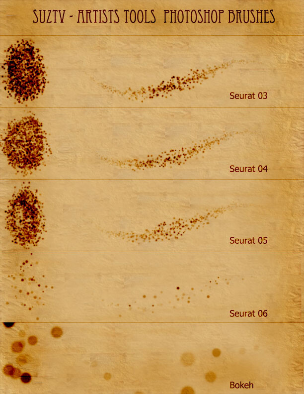 ArtStation - Artists Tool Photoshop Brush Set by Suztv | Brushes