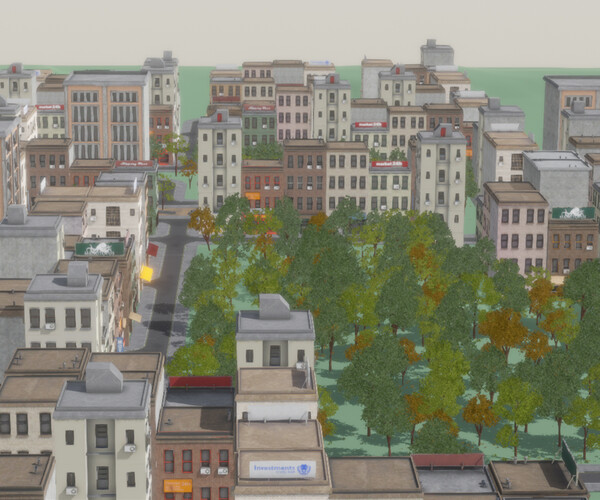 ArtStation - Easy Modular City | Game Assets