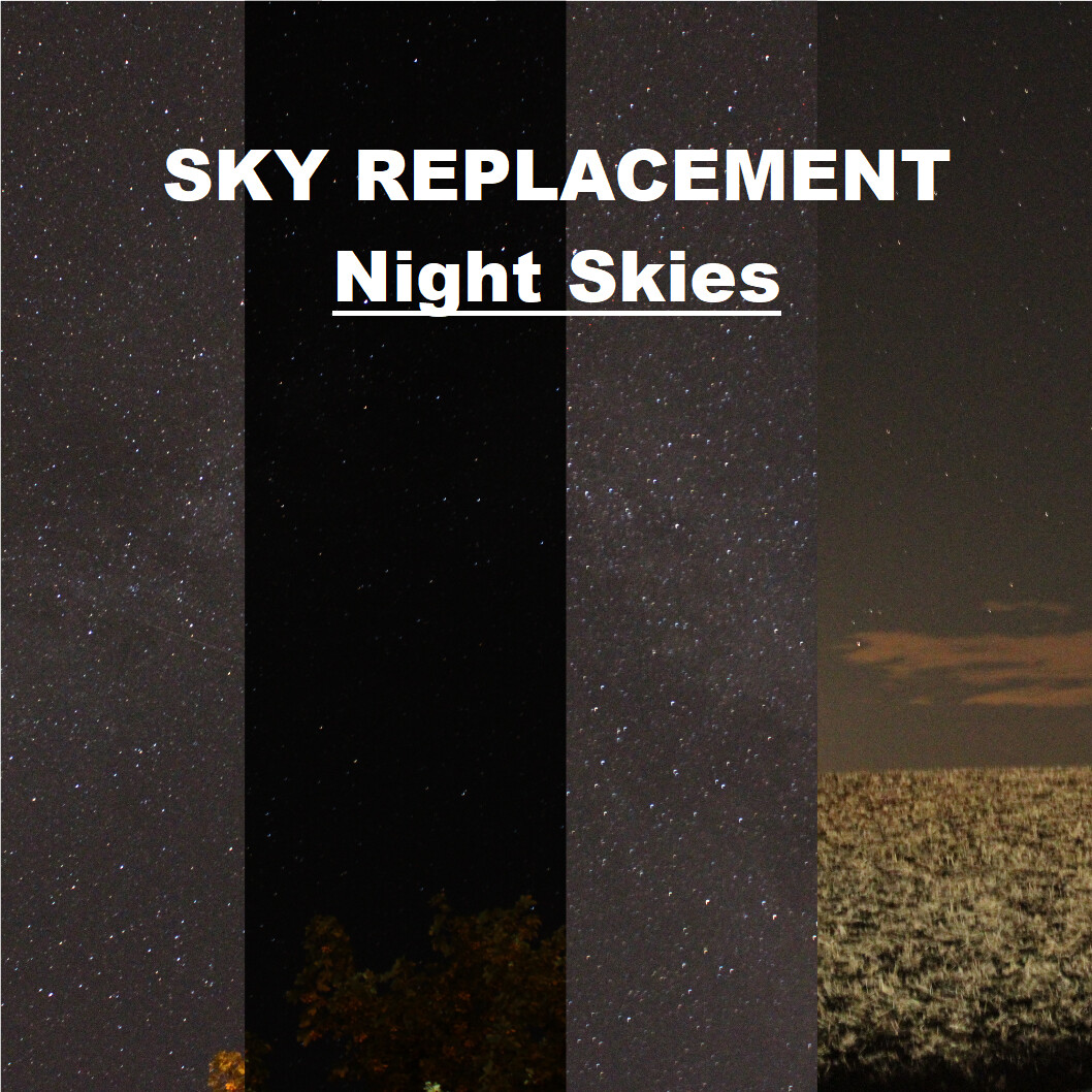 ArtStation - Sky Replacement Night Skies (7 different Textures ...