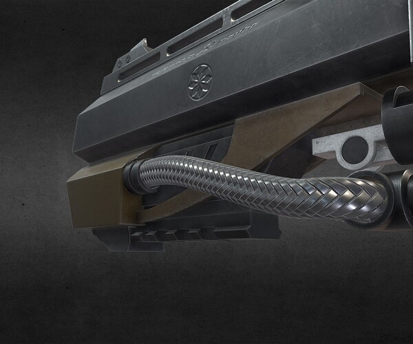 ArtStation - Centurion gun from the video game Singularity | Game Assets