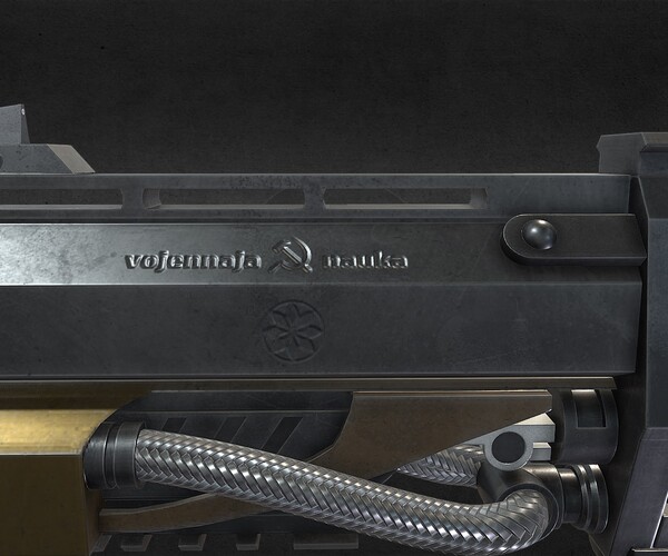 ArtStation - Centurion gun from the video game Singularity | Game Assets