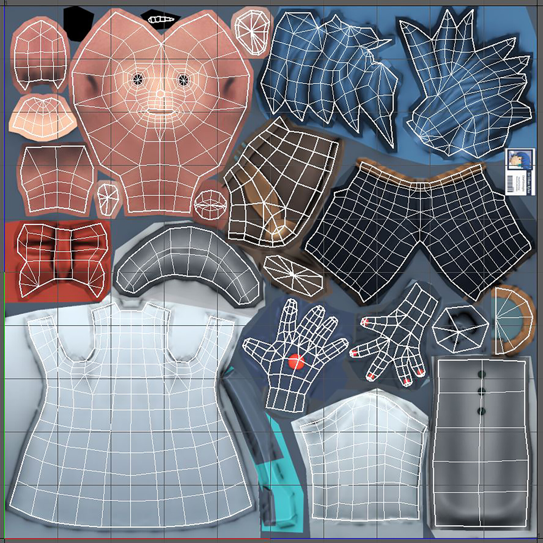 ArtStation - cartoon doctor character with rigged | Resources