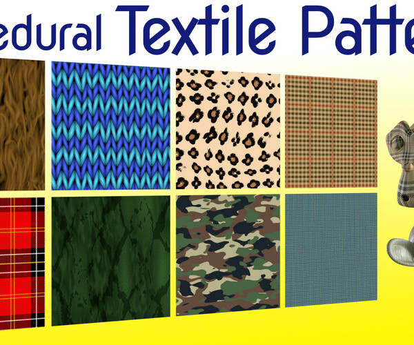 ArtStation - Procedural Textile Patterns for Blender | Resources
