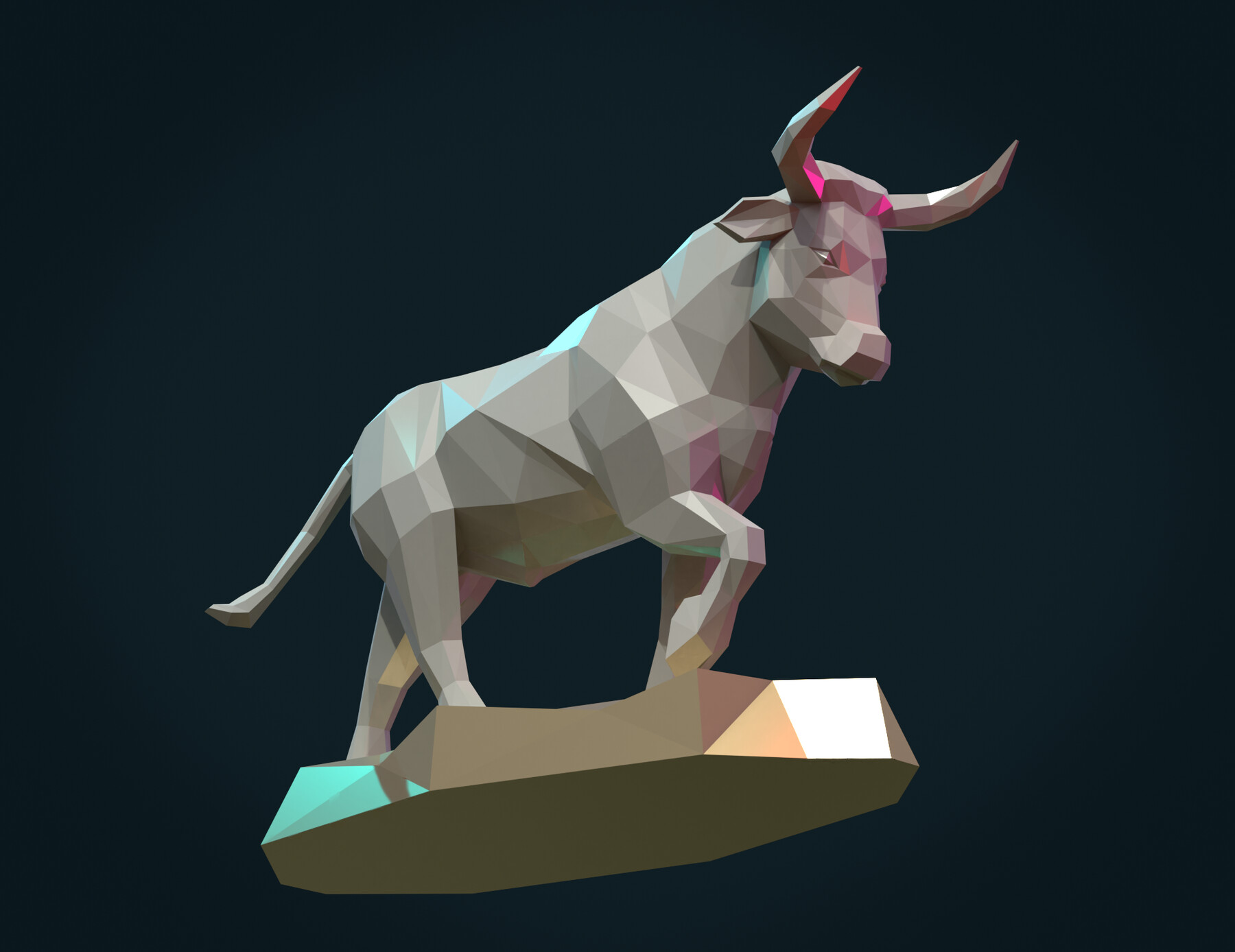 ArtStation - Bull sculpture | Resources