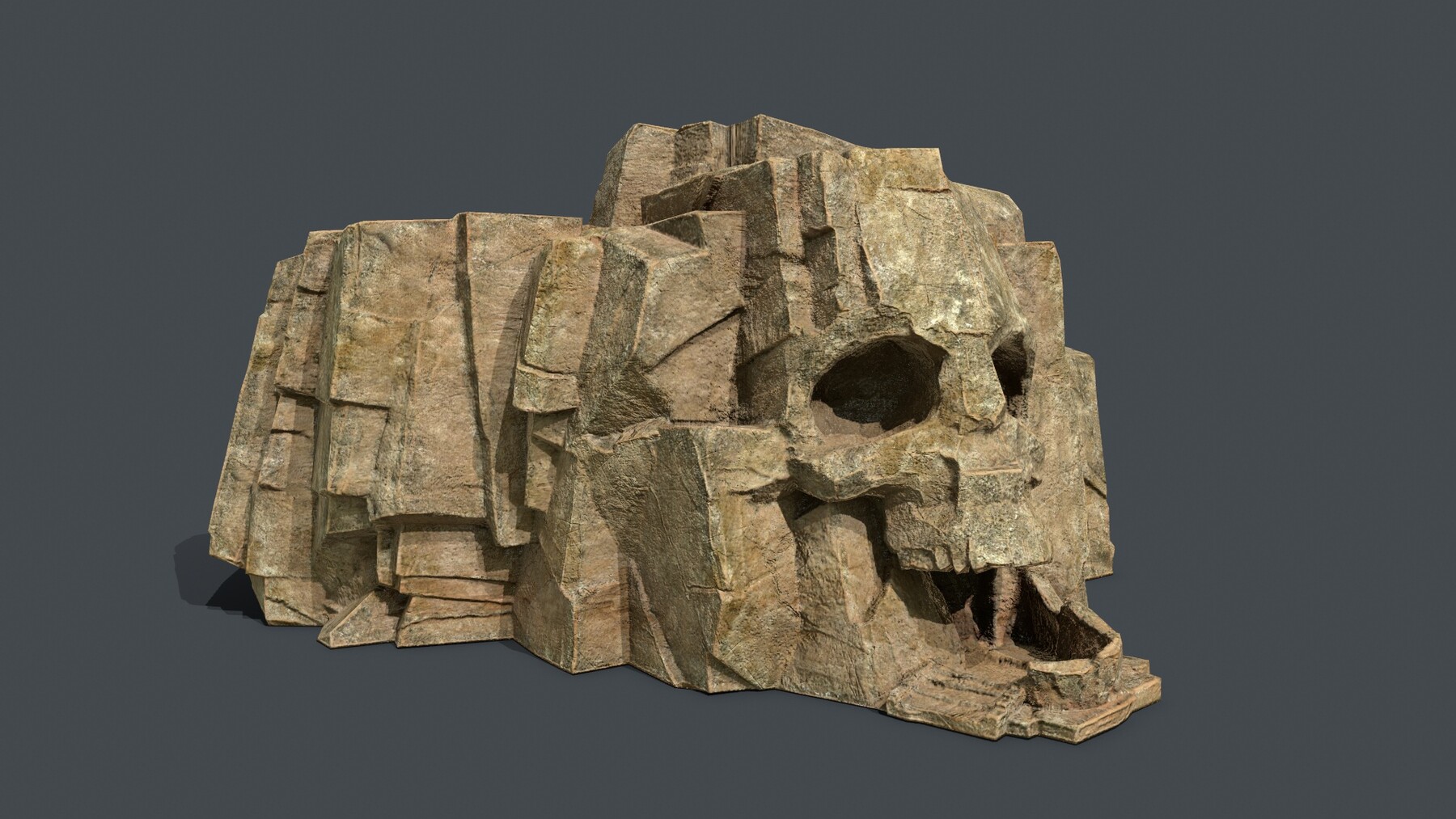 ArtStation - Skull Rock | Game Assets