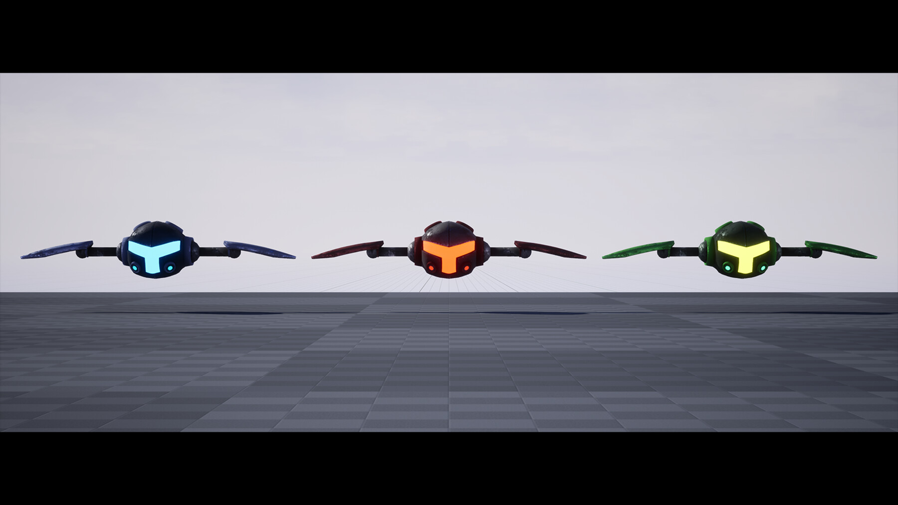 ArtStation - Sci-Fi Drones - (Unreal Engine 4 Game Ready Characters ...
