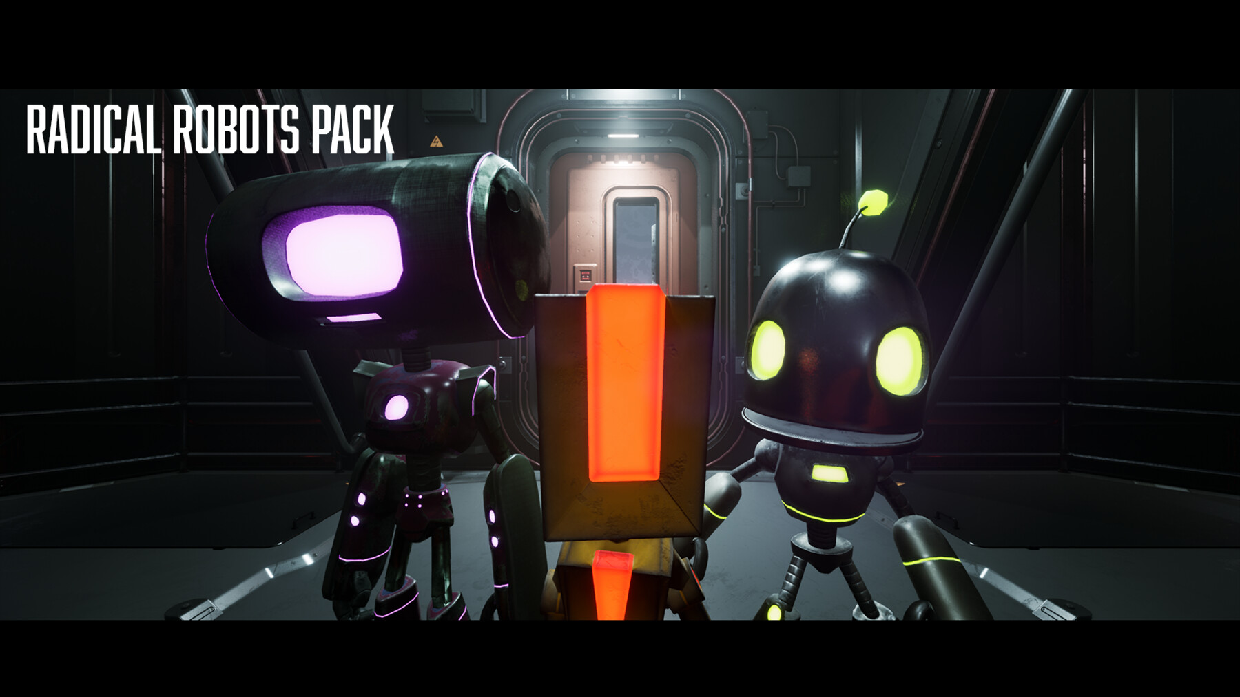 ArtStation - Radical Robots Pack - Unreal Engine 4 | Game Assets