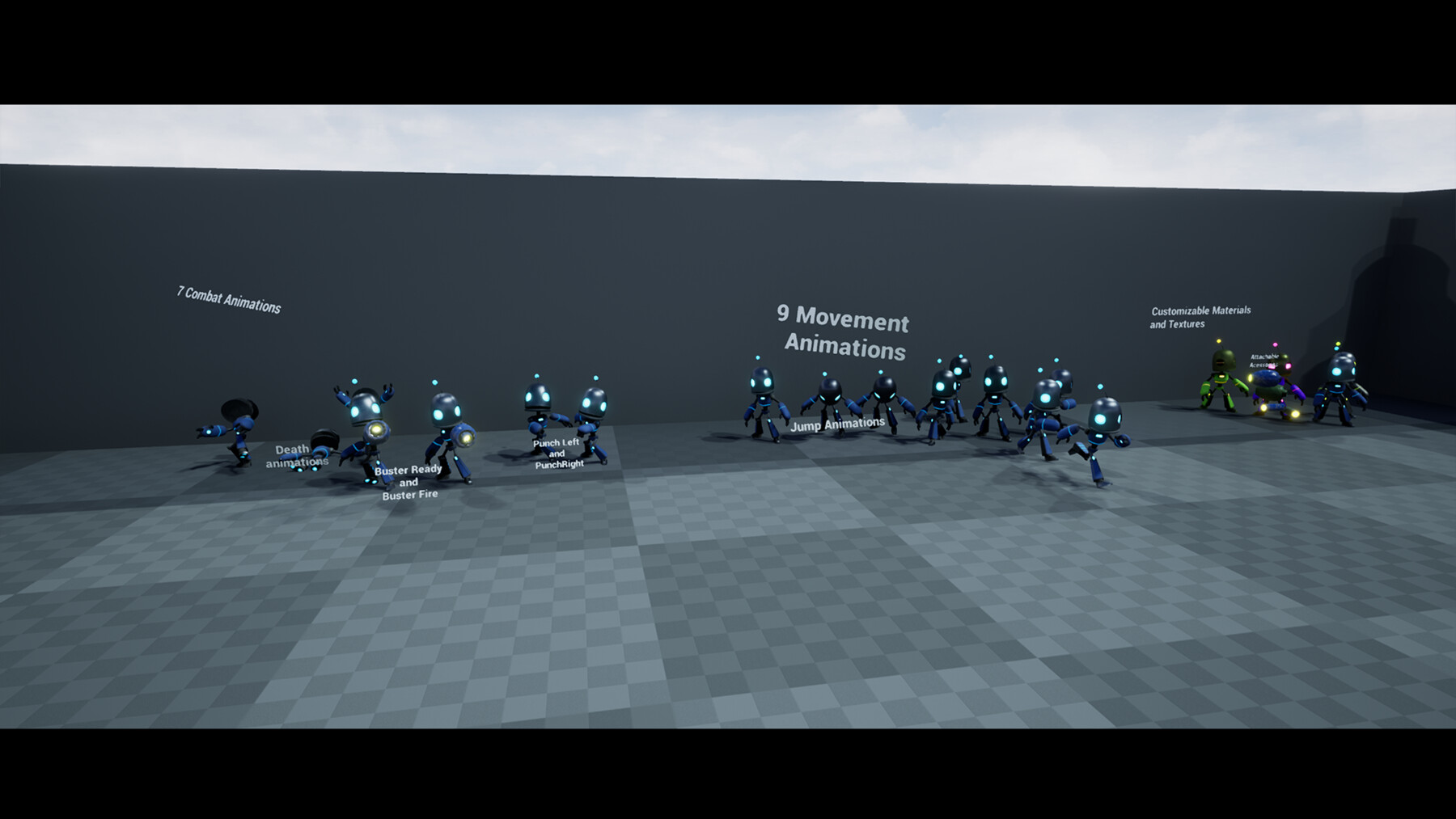 ArtStation - Radical Robots Pack - Unreal Engine 4 | Game Assets