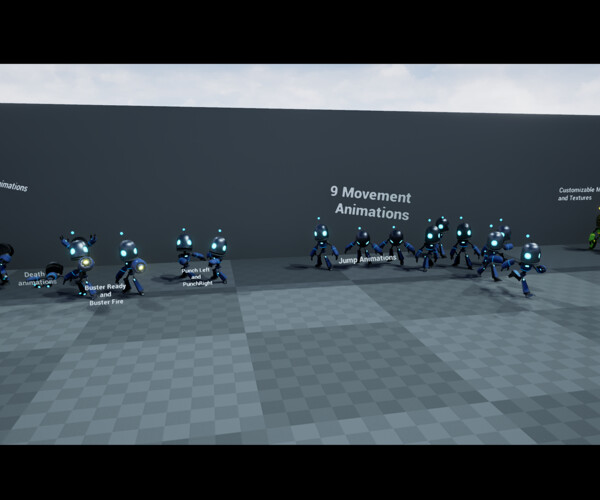 ArtStation - Radical Robots Pack - Unreal Engine 4 | Game Assets