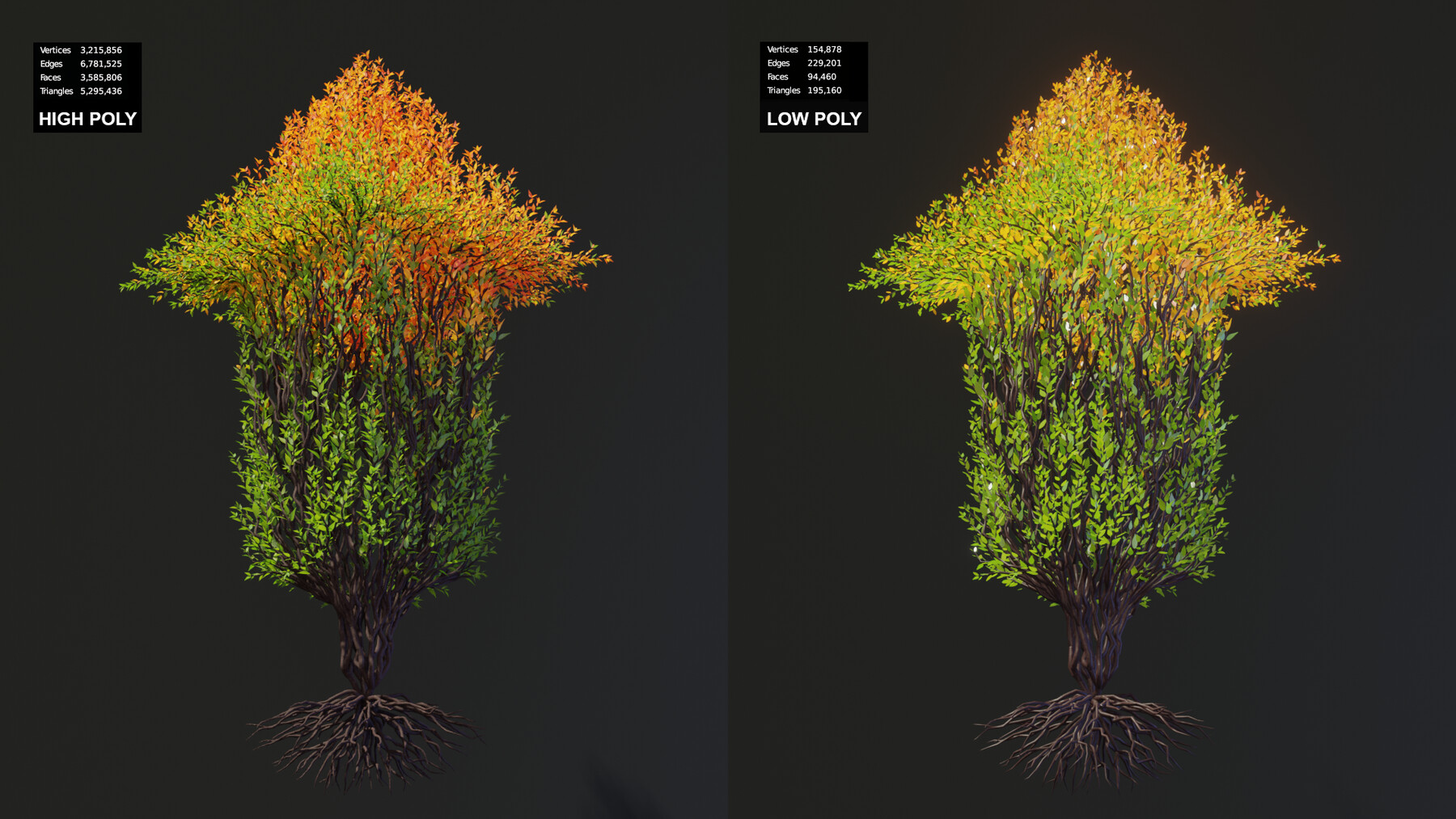 ArtStation - Tree in a shape of an arrow | Resources
