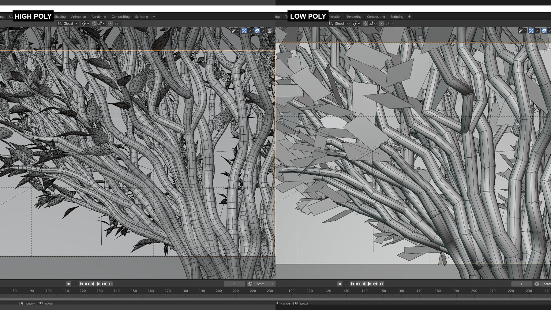 ArtStation - Tree in a shape of an arrow | Resources