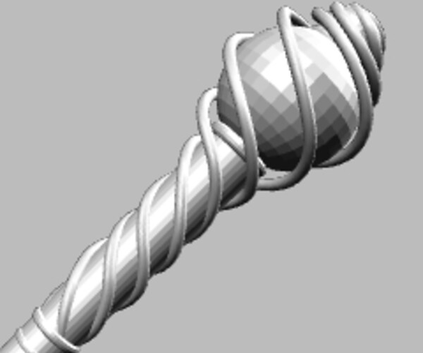 ArtStation - Fantasy Staffs | Resources