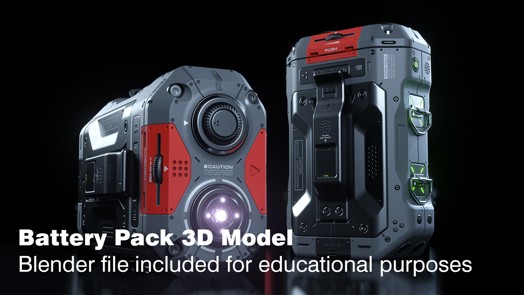 ArtStation - 80+ Decal Pack + Demo 3D Model - DECALmachine V2.6.5 Ready ...