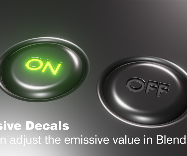 ArtStation - 80+ Decal Pack + Demo 3D Model - DECALmachine V2.6.5 Ready | Resources