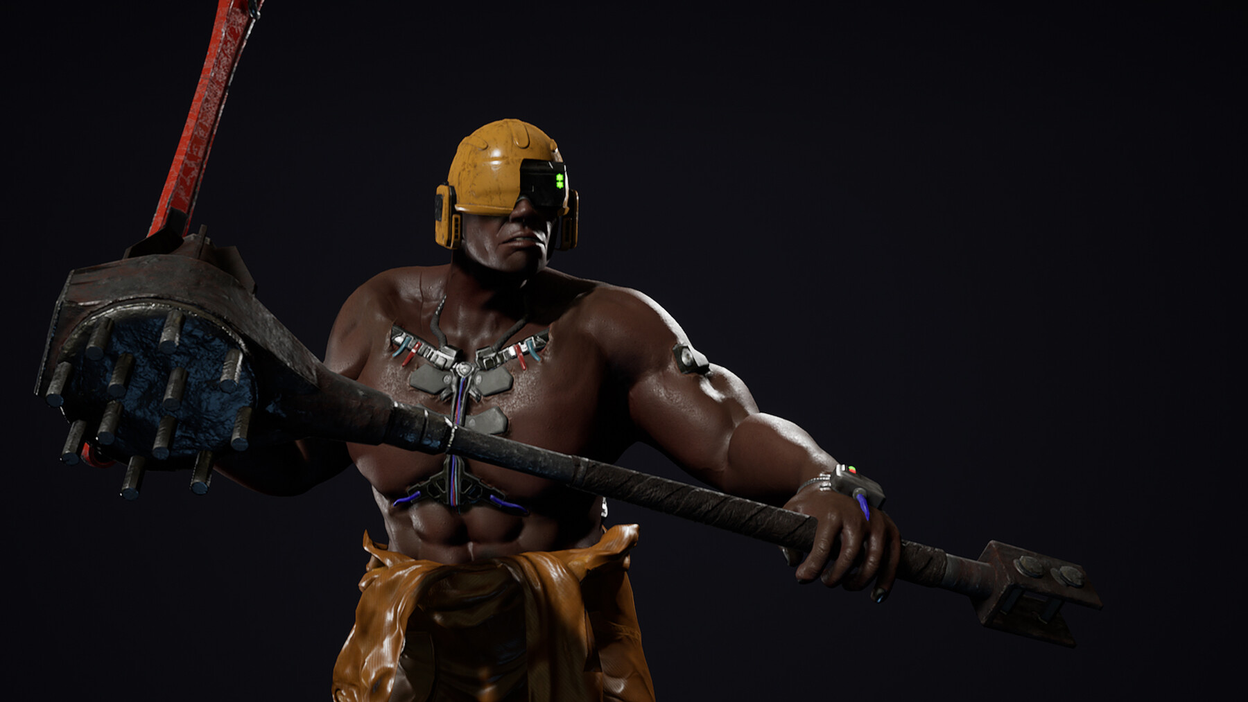 ArtStation - Cyberpunk Thug 2 - Game Ready | Game Assets