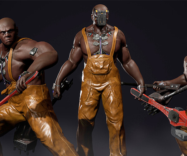 ArtStation - Cyberpunk Thug 2 - Game Ready | Game Assets