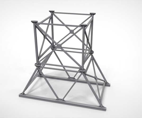 ArtStation - Metal truss 4 | Resources
