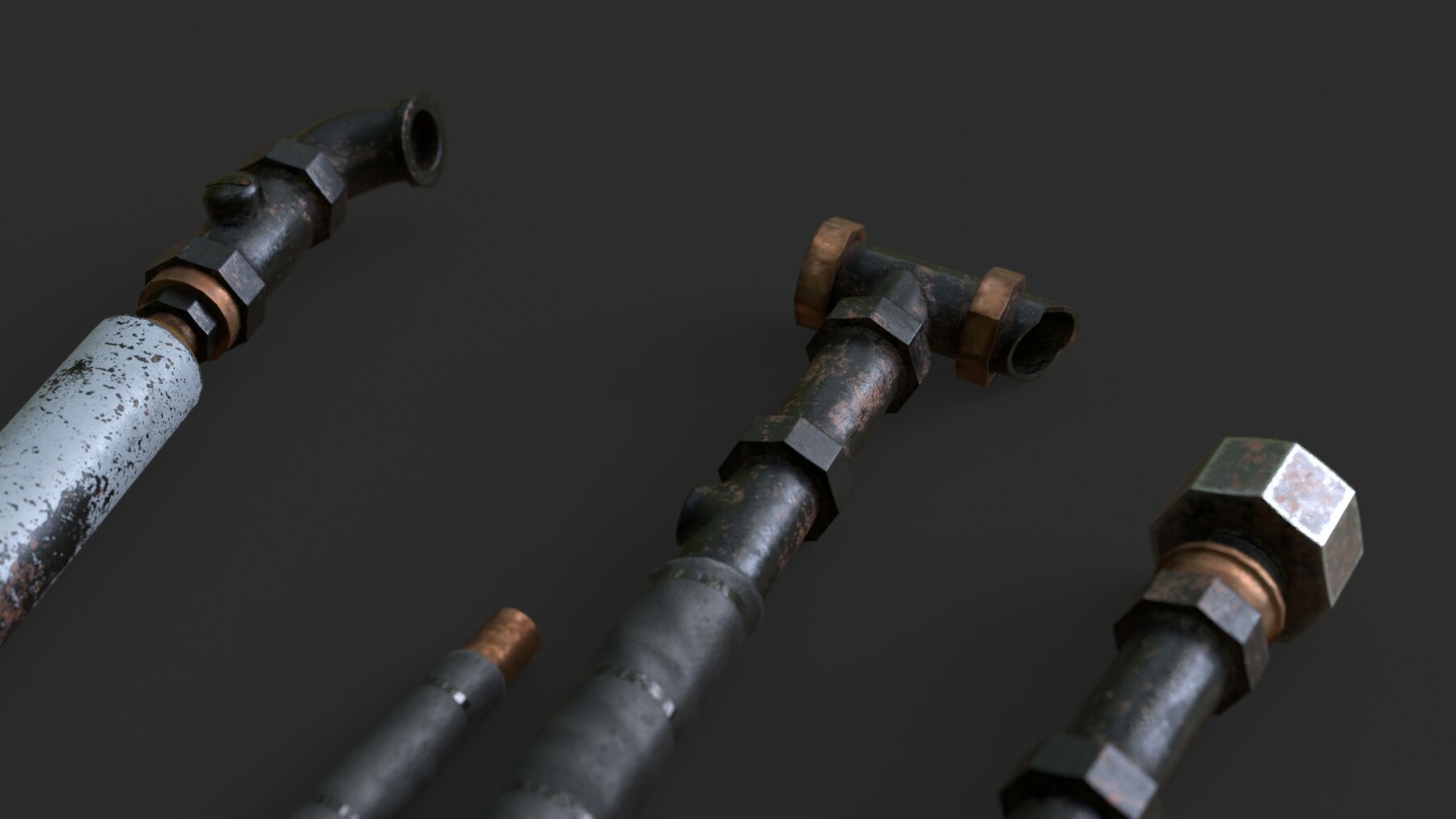 ArtStation - Plumbing Pipes Weapons Pack | Game Assets