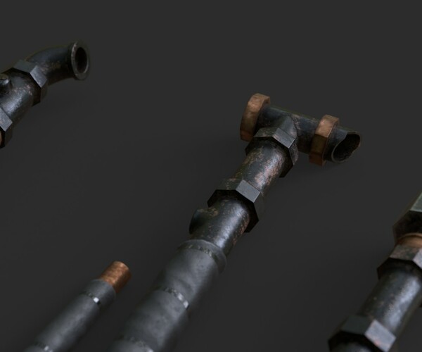 ArtStation - Plumbing Pipes Weapons Pack | Game Assets