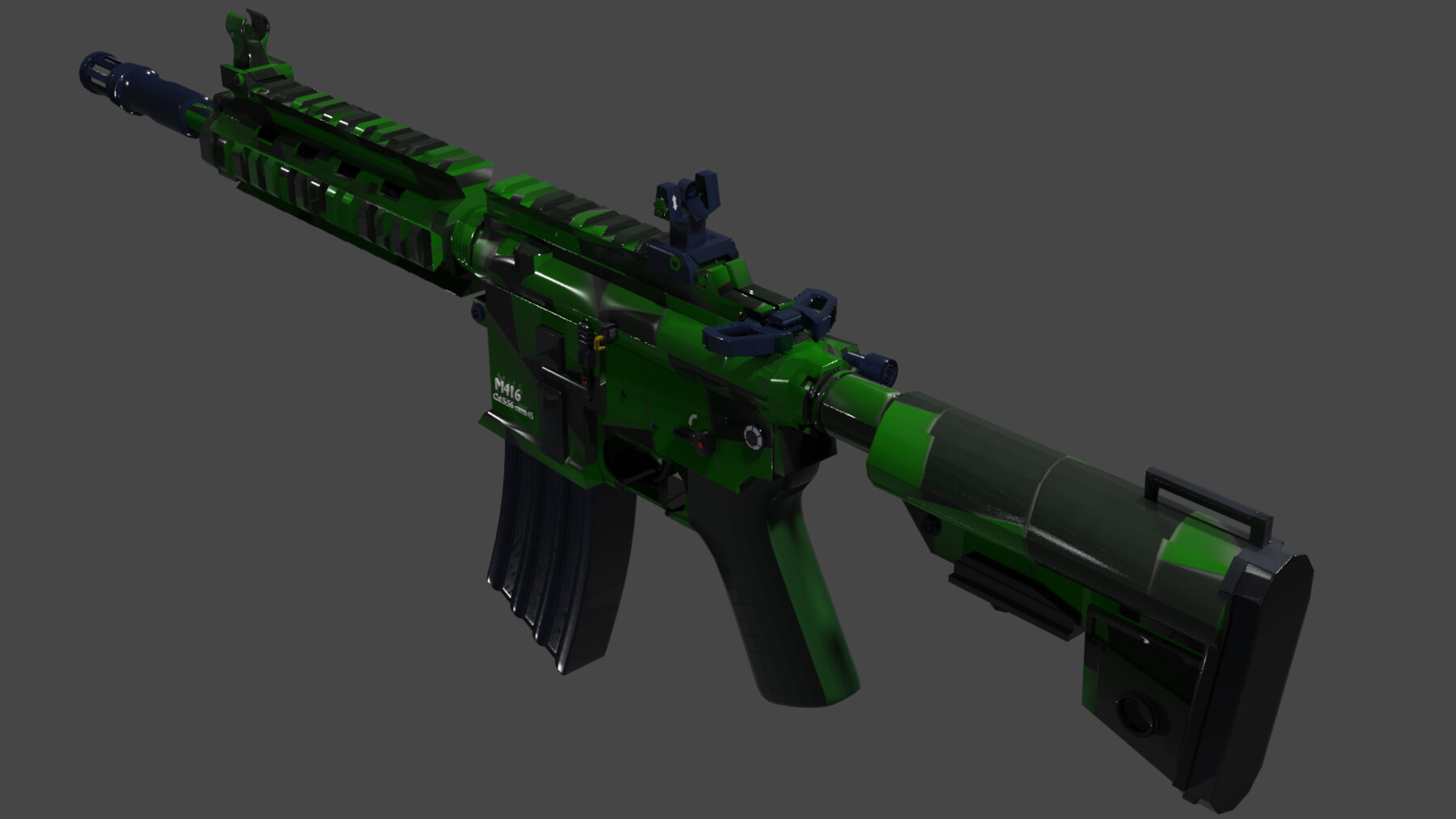 ArtStation - m416 | Game Assets