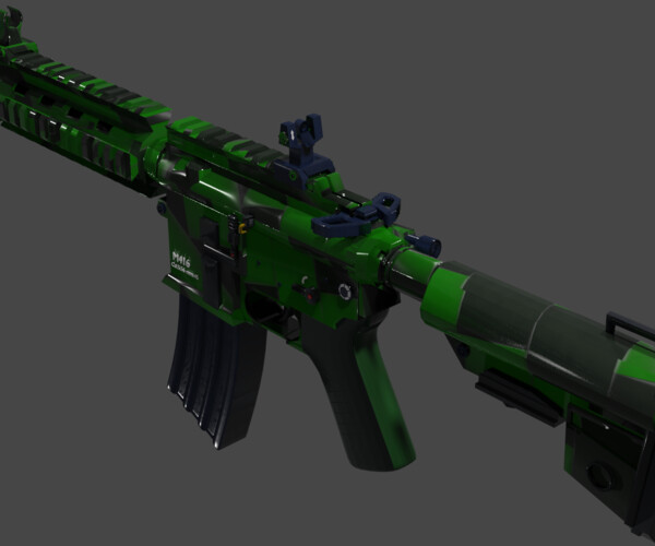 ArtStation - m416 | Game Assets