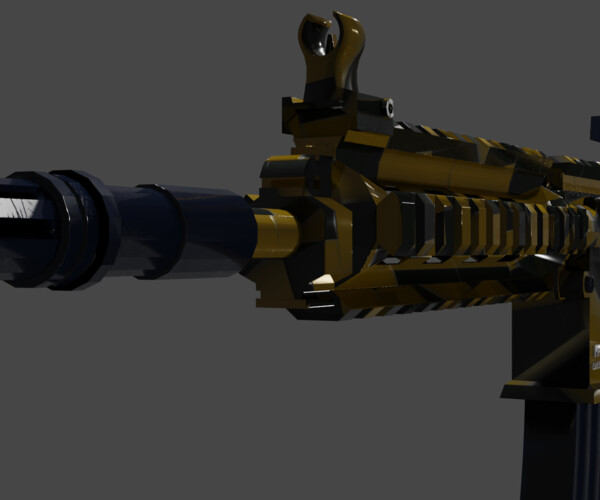 ArtStation - m416 | Game Assets