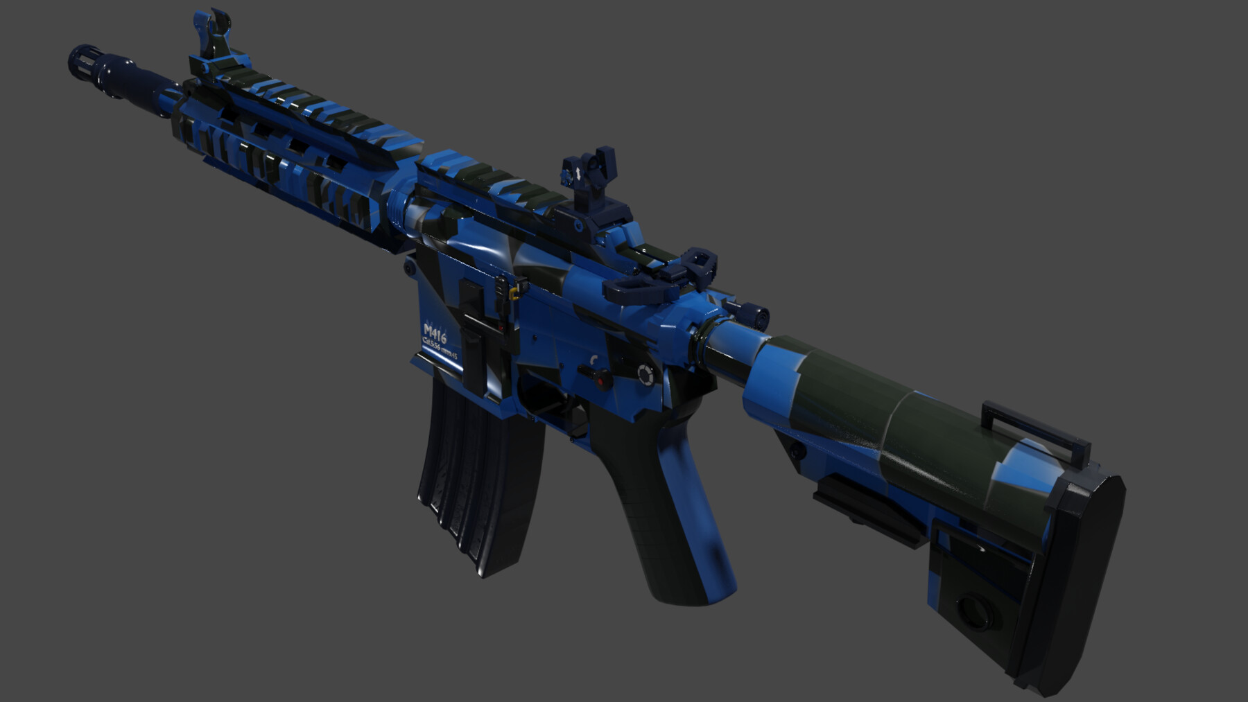 ArtStation - m416 | Game Assets