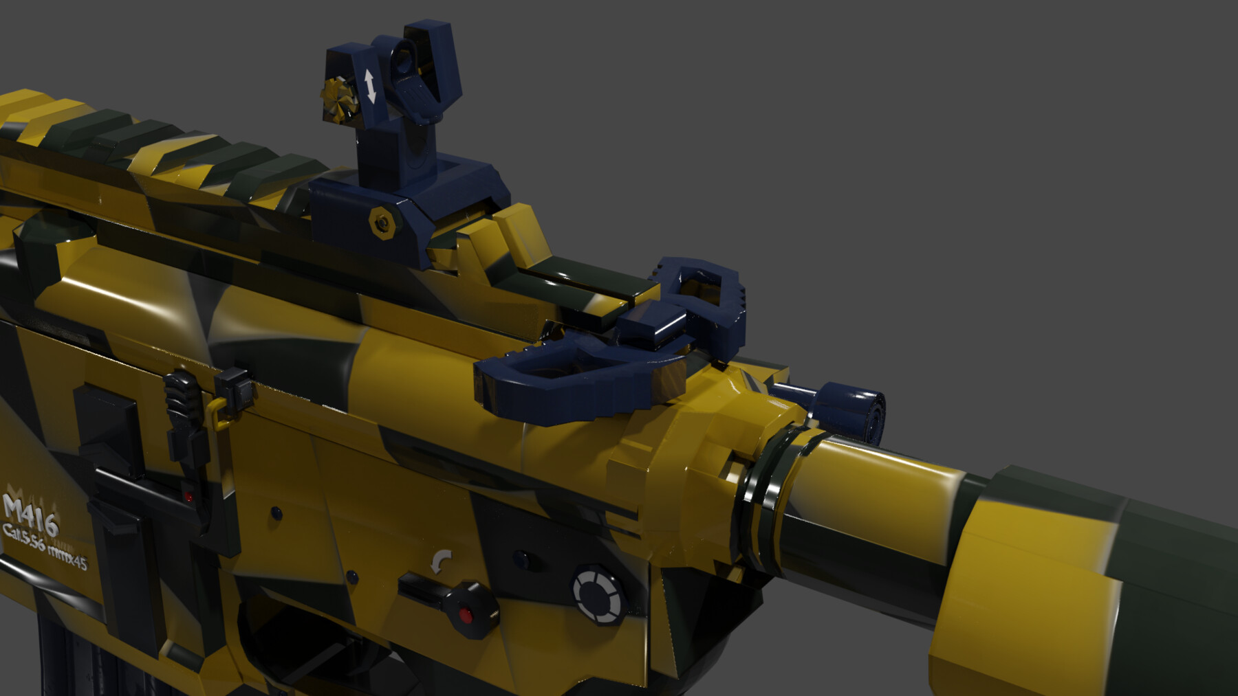 ArtStation - m416 | Game Assets