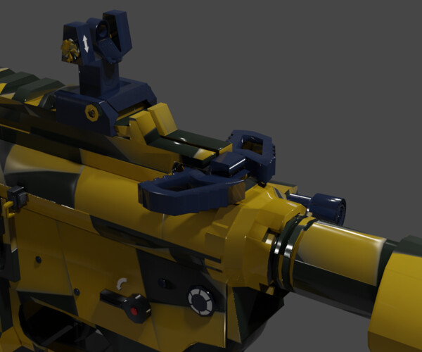 ArtStation - m416 | Game Assets