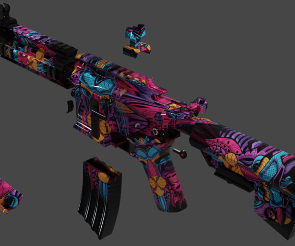 ArtStation - m416 | Game Assets