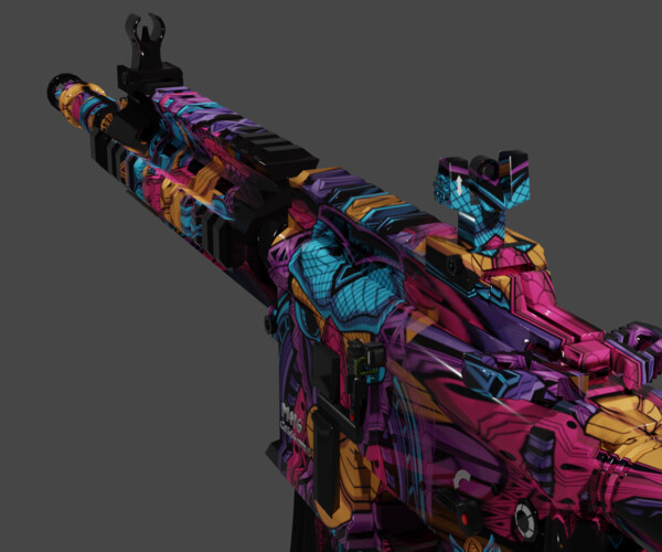 ArtStation - m416 | Game Assets