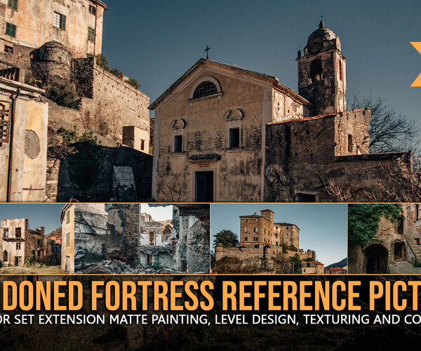 ArtStation - 480+ Abandoned Fortress Reference Pictures | Resources