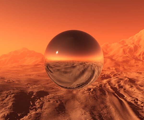 ArtStation - Mars 02. 16K HDRI | Game Assets