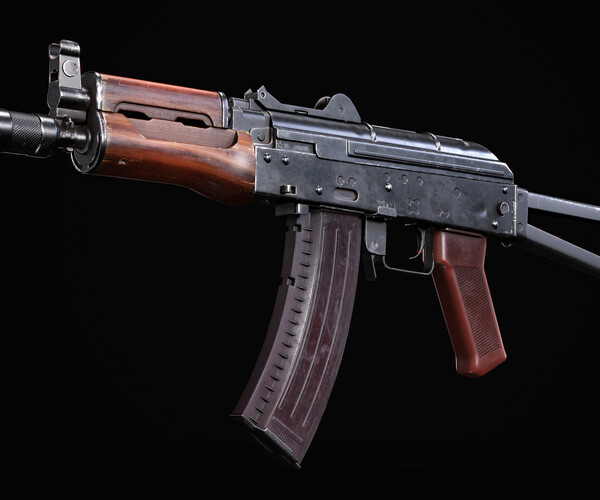 ArtStation - AKS-74U | Game Assets