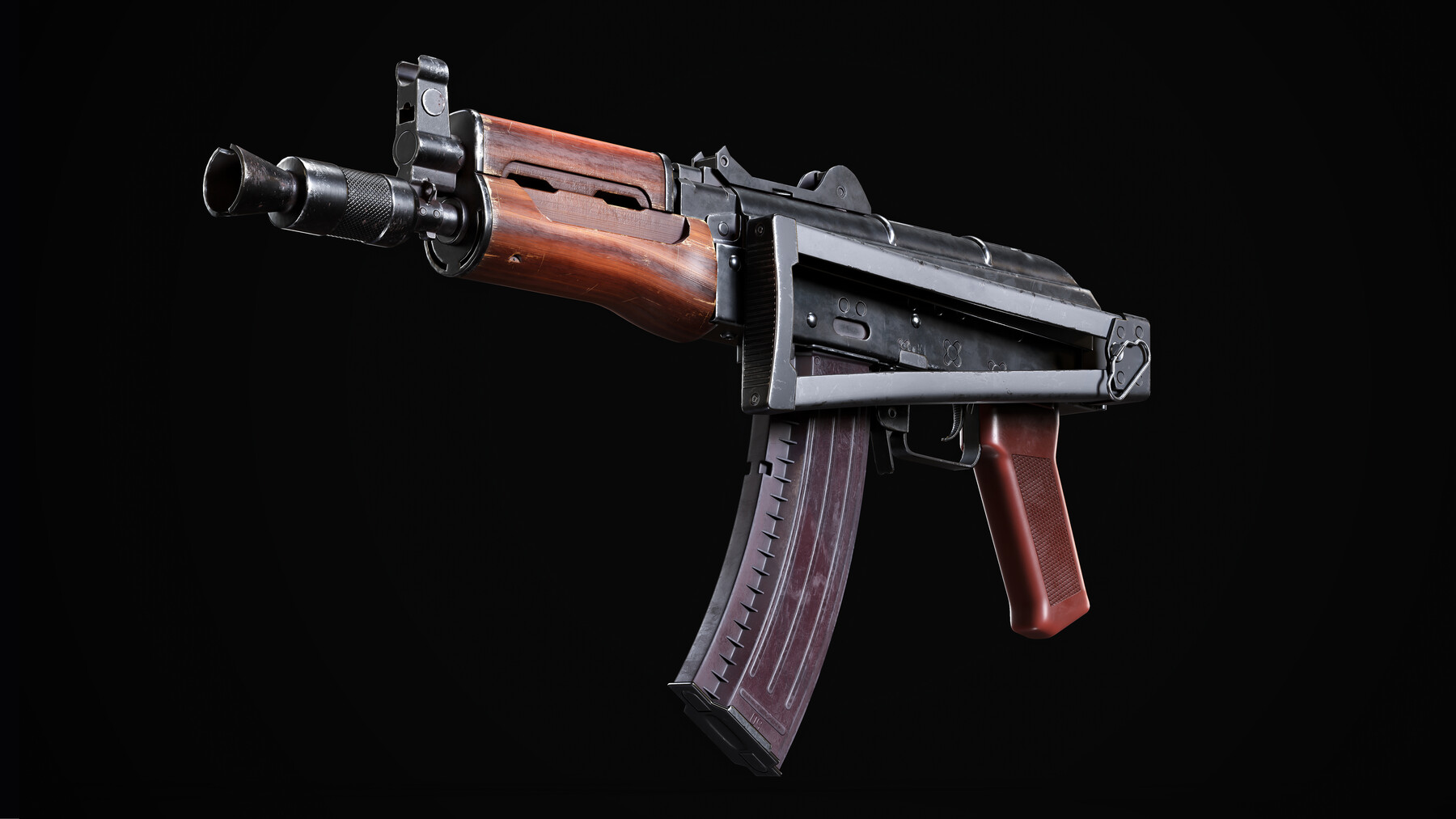 ArtStation - AKS-74U | Game Assets