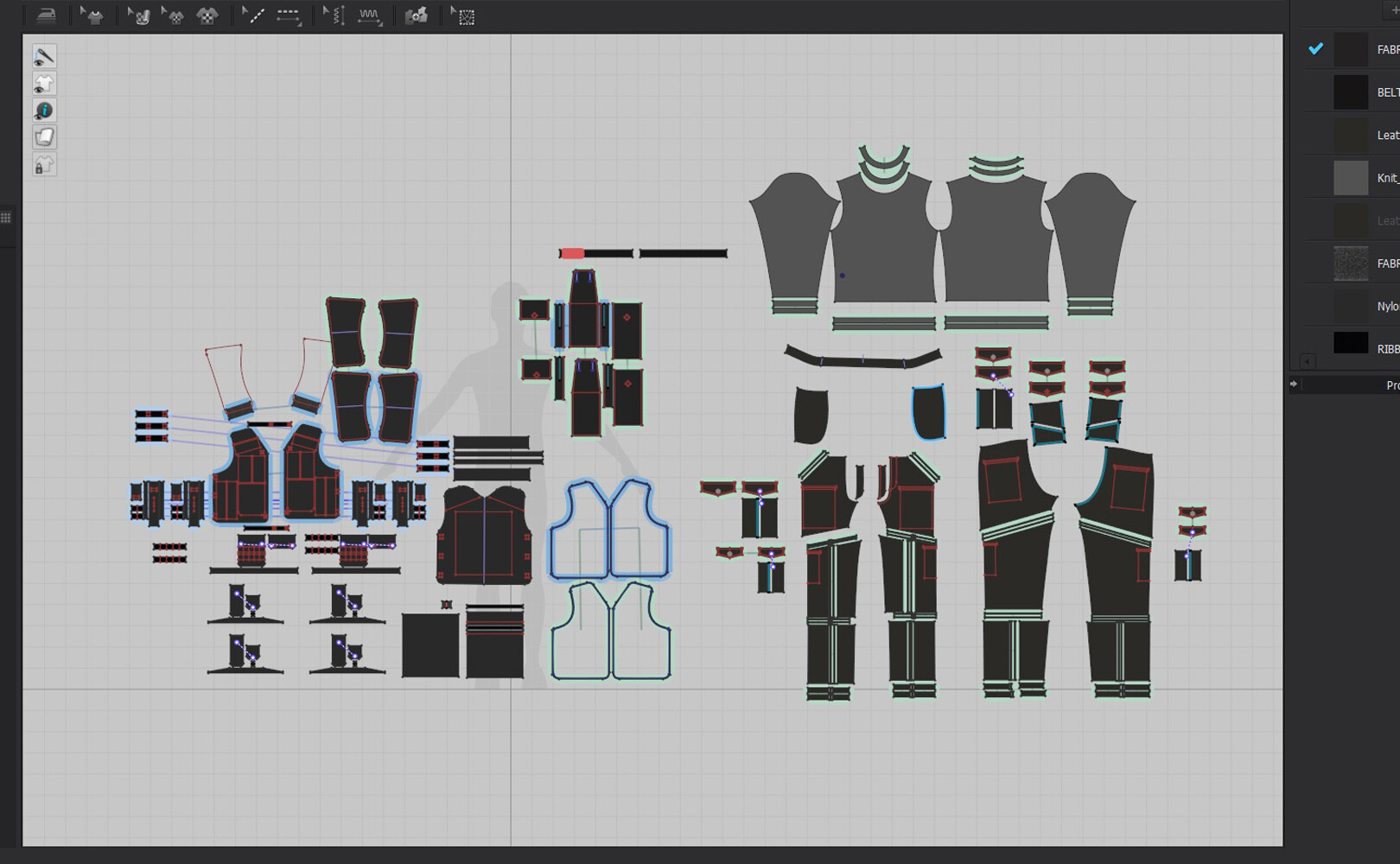 ArtStation - Male suite for standart Clo 3D Avatar Male_V1. MD and CLO ...