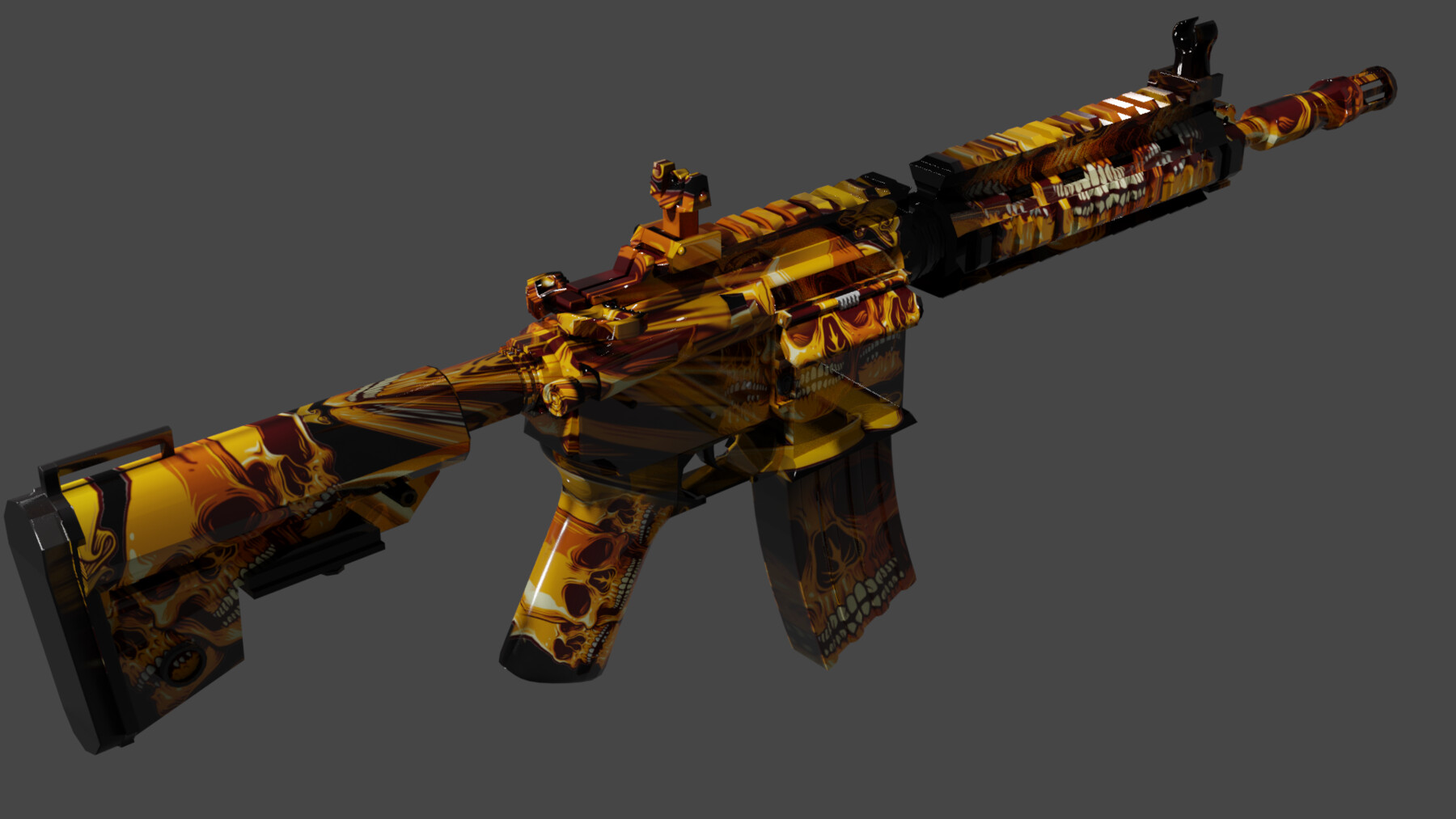 ArtStation - m416 | Game Assets