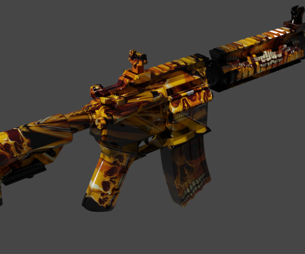 ArtStation - m416 | Game Assets