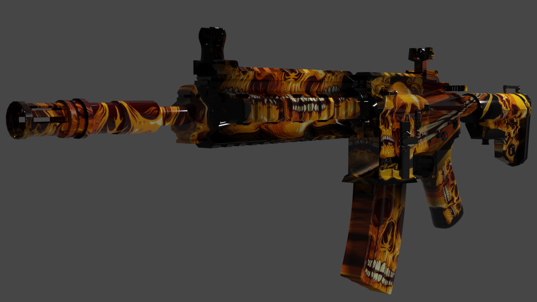 ArtStation - m416 | Game Assets