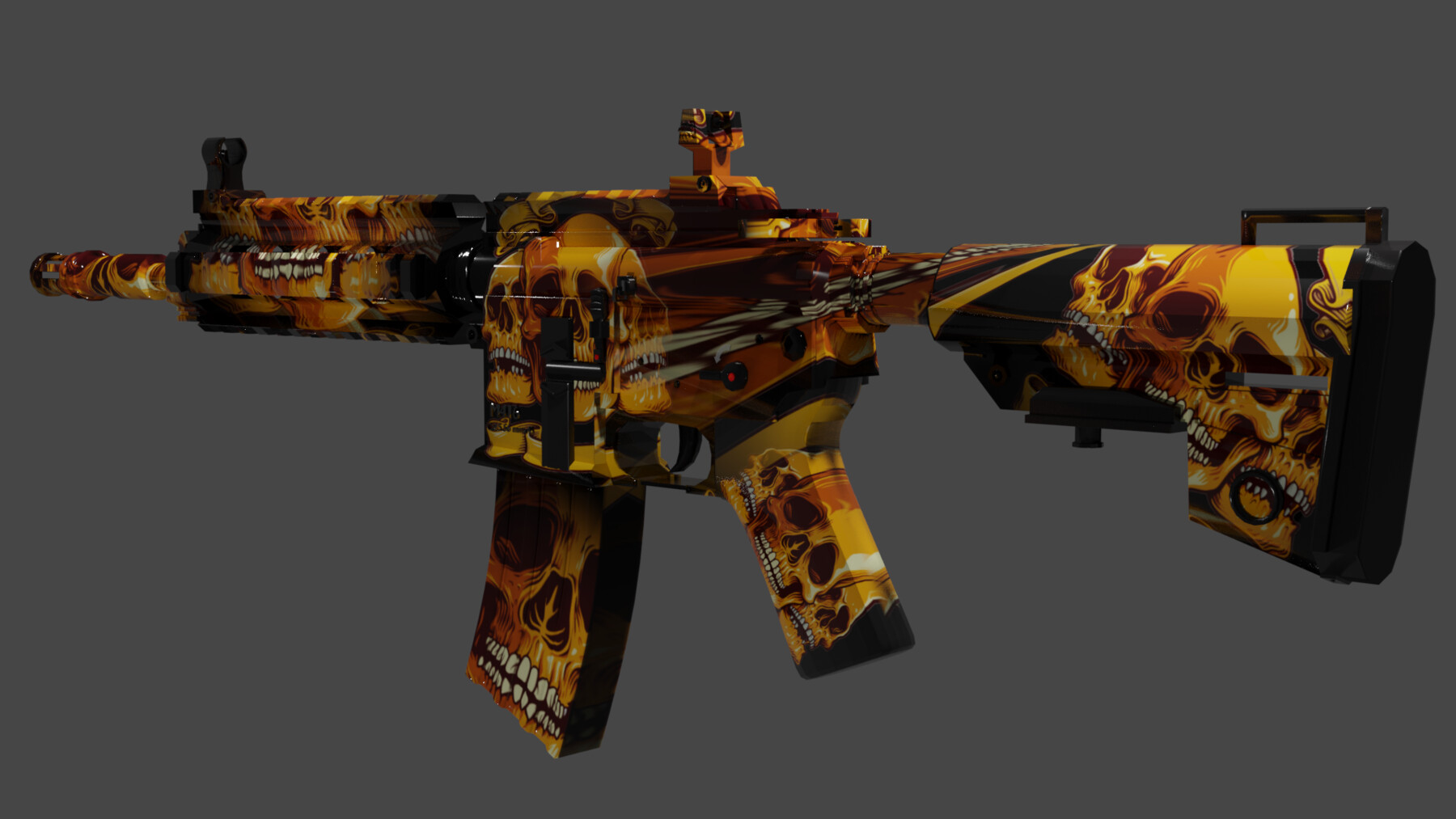 ArtStation - m416 | Game Assets