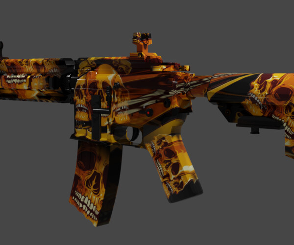 ArtStation - m416 | Game Assets